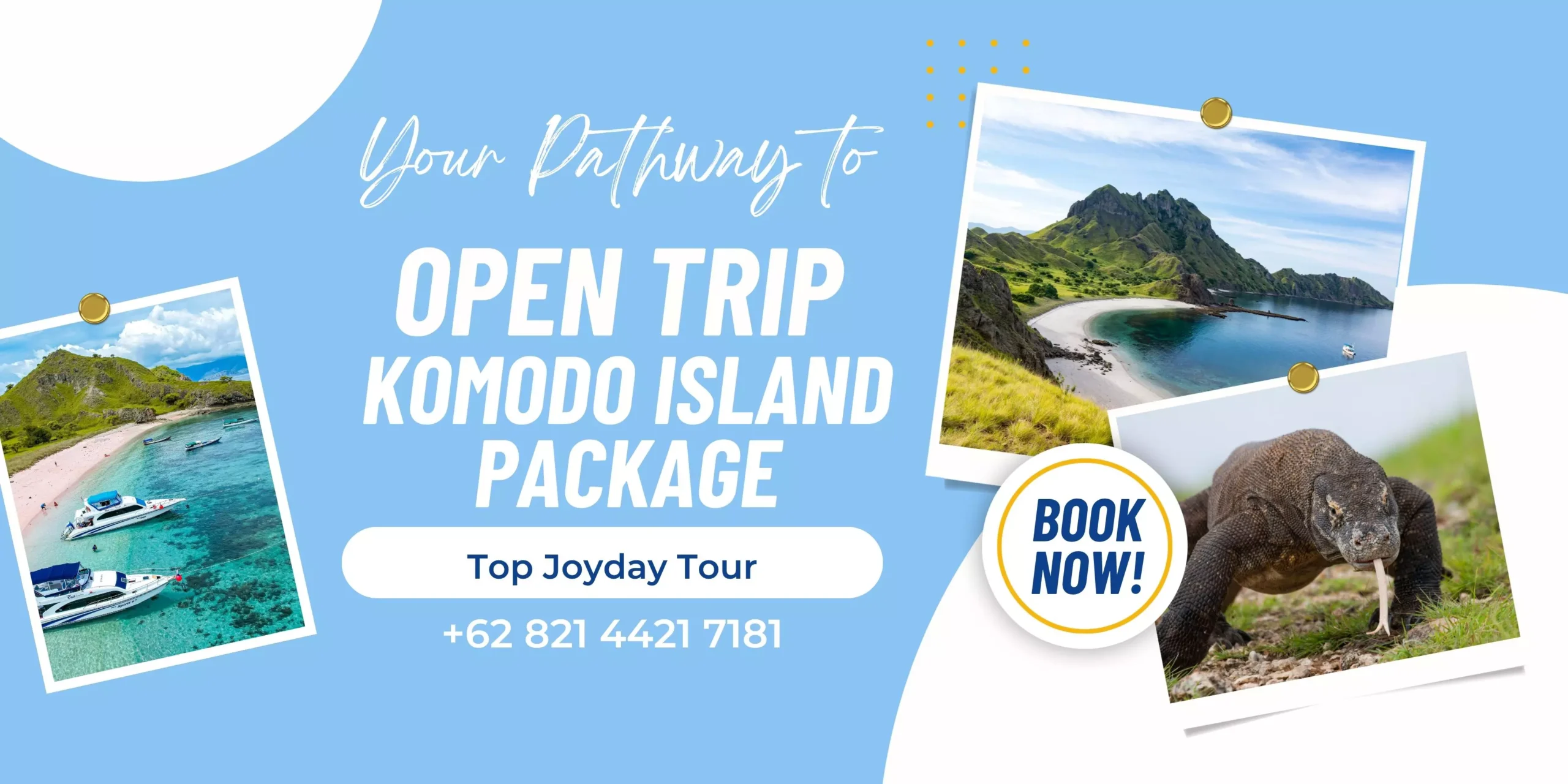 Best Cheap Open Trip Komodo Island Package, Book Today | Top Joy Day Tour